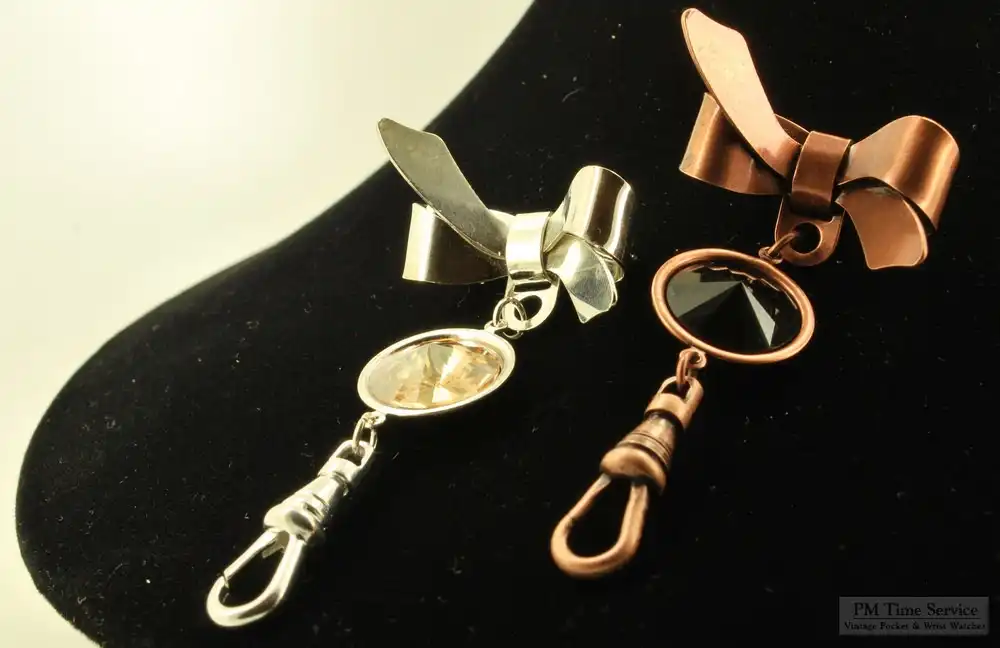 pin_bow: Large bow-style pins with swivel clasps, in a variety of color ...